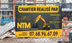 Panneaux de Chantier sur mesure - Publicité, Permis et Déclarations