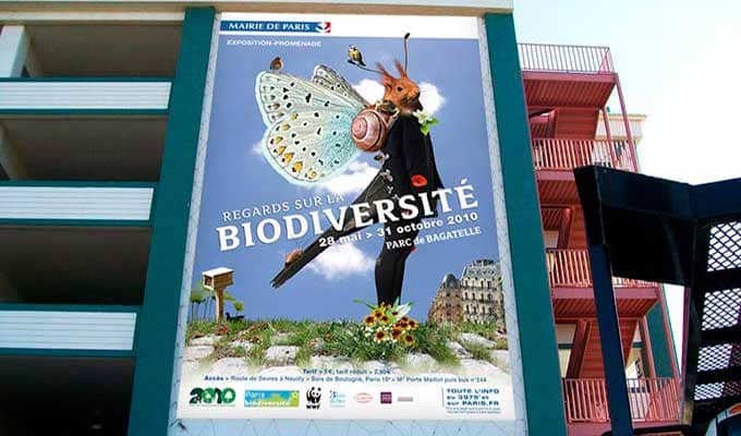 Bache microperforée pas cher - Banderole publicitaire sur mesure mesh