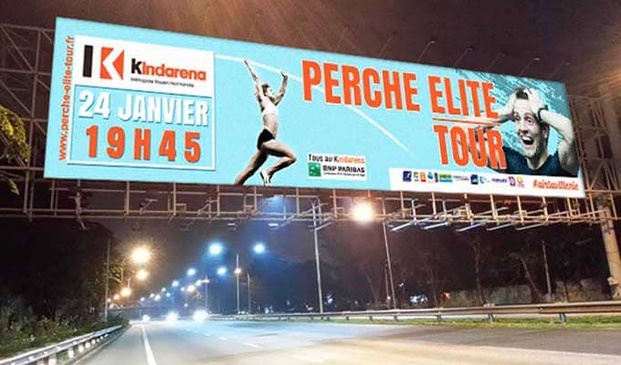 Bache microperforée pas cher - Banderole publicitaire sur mesure mesh
